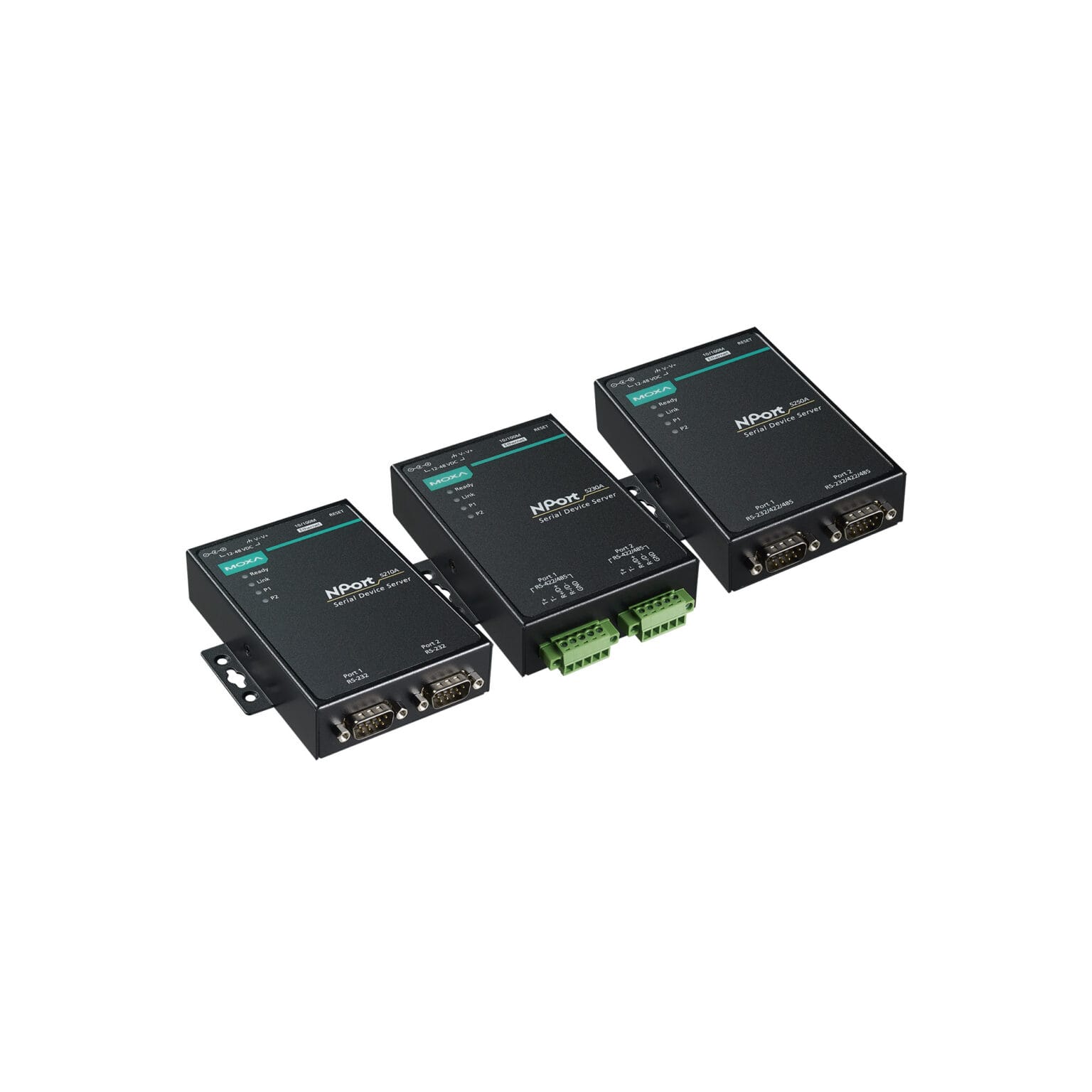 MOXA NPort 5200A Series - 2-port Serial Device Server